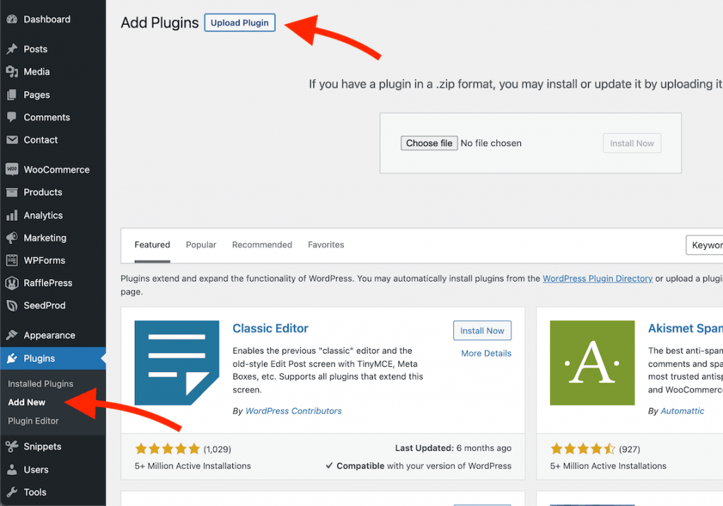 How to Install the Plugin - RafflePress