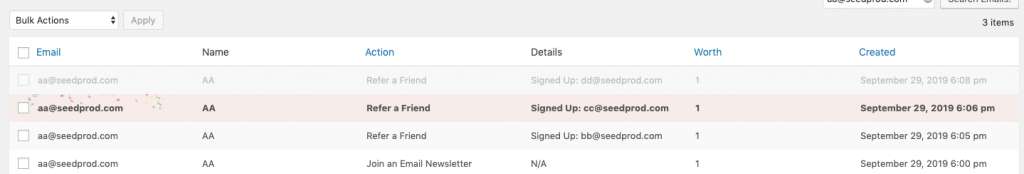 Actions Verification Methods - RafflePress