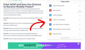 12 Proven Giveaway Landing Page Examples for 2025