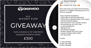 20 Facebook Giveaway Examples Brands Actually Use in 2026 - RafflePress