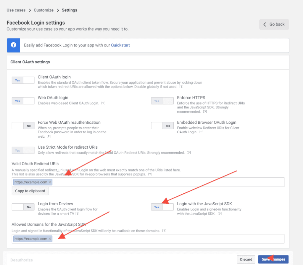 Facebook Login Setup - RafflePress