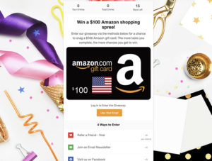 How to Do a Gift Card Giveaway (with Examples & Ideas)